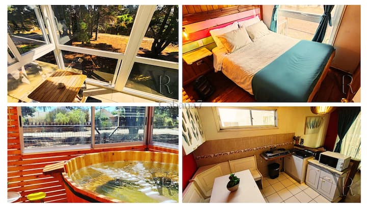 Algarrobo Canelo Cabaña Vista Bosque Opción Tinaja - El Quisco