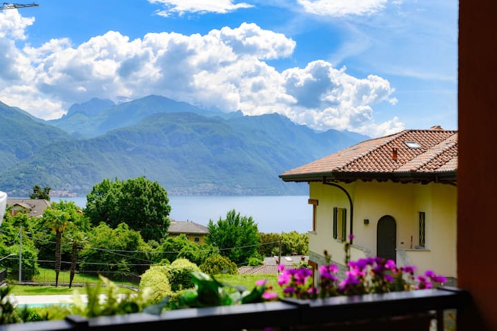 Vue Sur Le Lac à Menaggio (Poggio Fiorito Apt.) - Menaggio