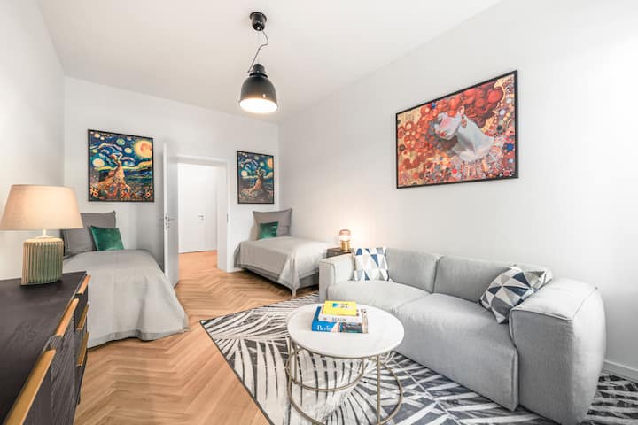 Rother, Gruppen&familienwohnung, 2br, Für 2–4gäste - Berlin