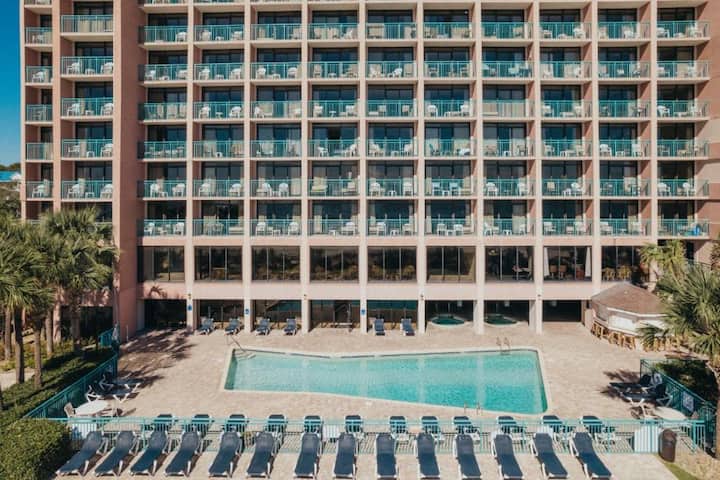 Oceanfront Resort | Pools. Hot Tub. Free Parking - Myrtle Beach, SC