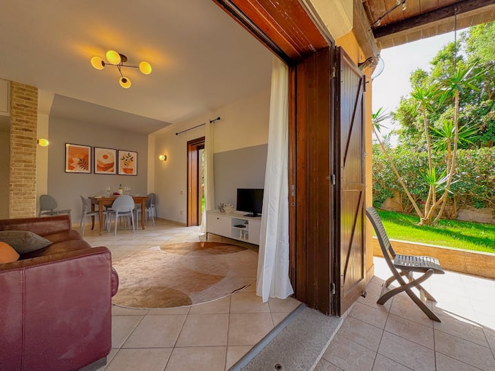 [La Pelosa] Villa Erica, Wifi, Clima And Garden - Stintino