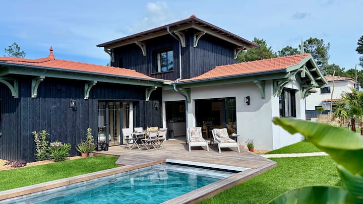 Les Pins - Deux Villas Avec Piscines Privées - Andernos-les-Bains