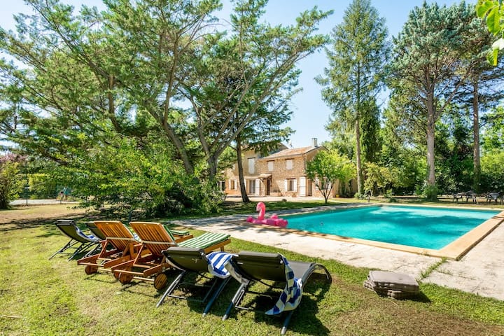 Superbe Mas Provençal - Piscine - Tennis - Parc - L'Isle-sur-la-Sorgue