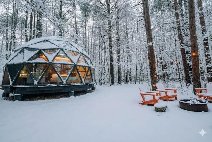 Large, Luxurious Geodesic Dome - 09 - Freeport