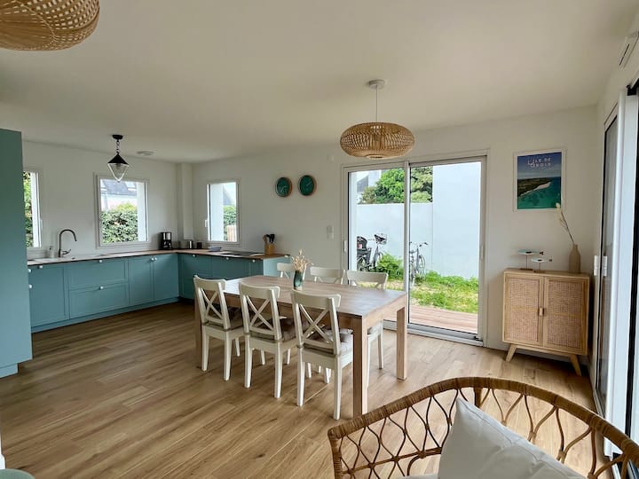 Maison Neuve Et Spacieuse Près Du Port Tudy - Groix