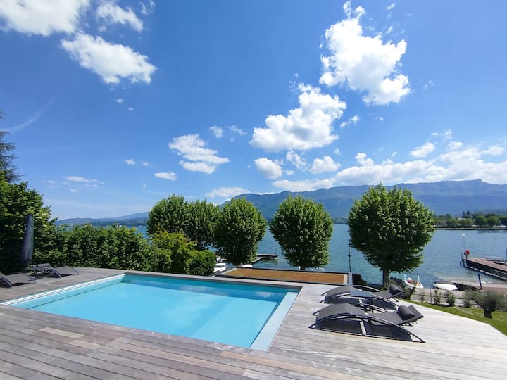 Villa D'exception Piscine Vue Et Accès Lac Direct - Le Bourget-du-Lac