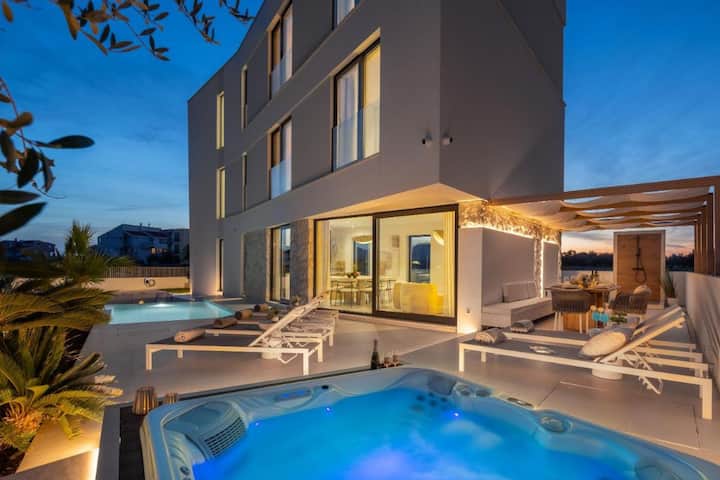 Villa De Luxe Noles En Bord De Mer Avec Piscine Ch - Bibinje