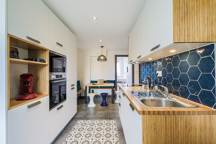 Le Smart & Cosy - 4 Chambres - 2 Balcons - 8 Pers - 格勒諾布爾