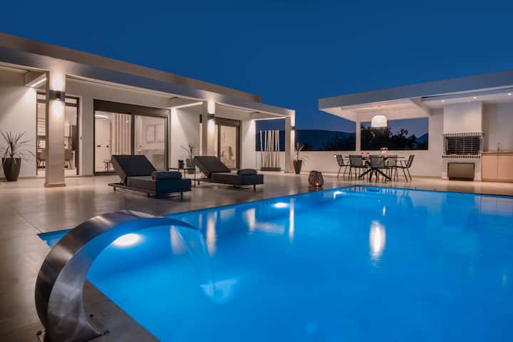 Valley View 2 Bedroom Villa With Private Pool - Kalamaki