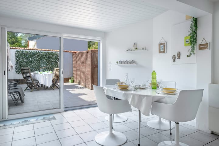 Vue Mer, Plage à 50m, Maison Pour 4 - Préfailles