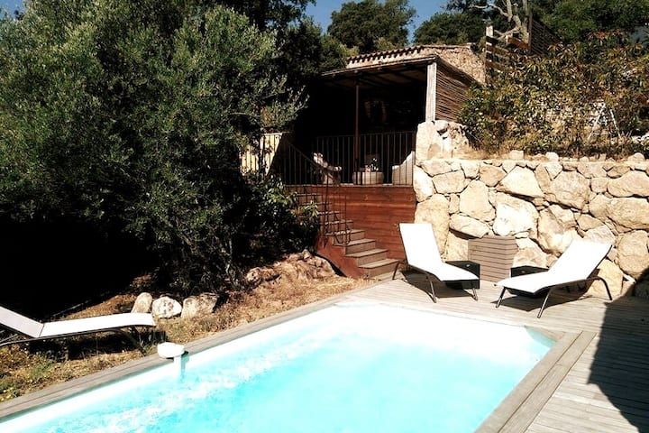 Bergerie Nepita Oasis Rustique Et Piscine Privée - Porto-Vecchio
