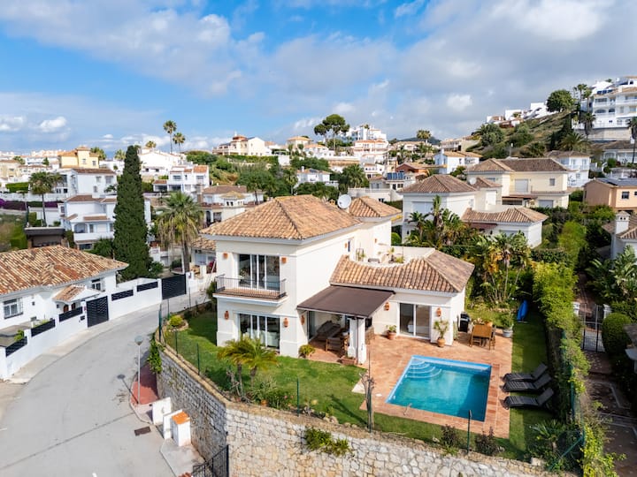 Villa With Private Pool Sea Views Peaceful - La Cala de Mijas