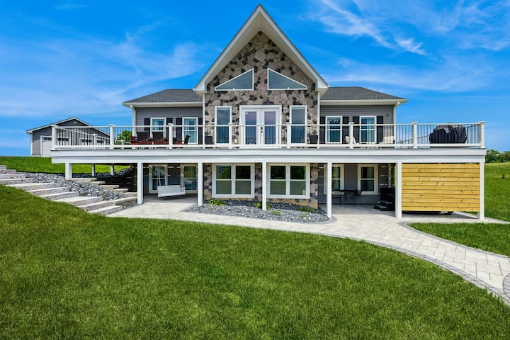 5br House With Hot Tub, Kayak, Porch & Water View - The Cove, Louisa