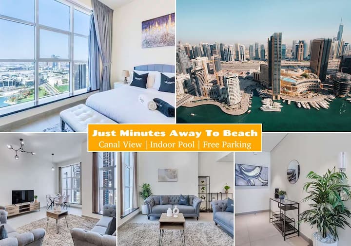 Dubai Marina 2br Apartment | Walk To Beach & Metro - Dubai Marina
