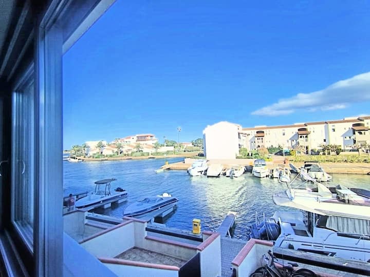 Charmant Appt 30 M² Vue Marina Refait à Neuf 2025 - Saint-Cyprien