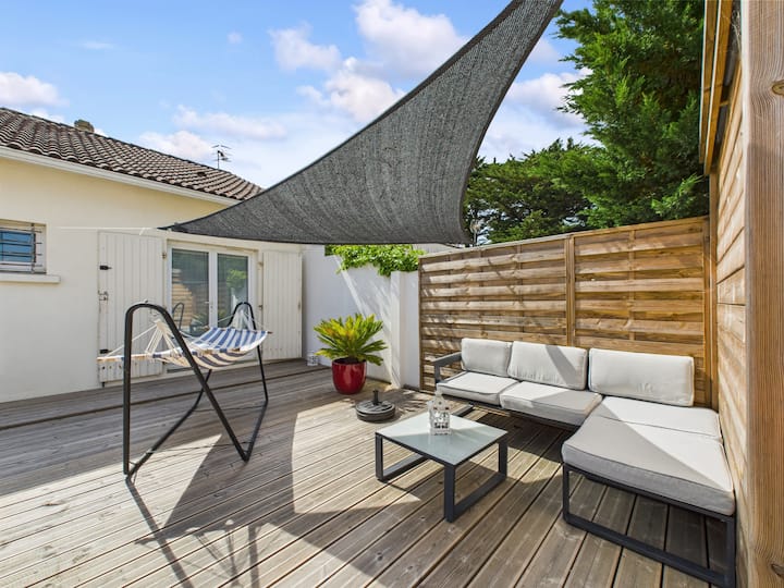 200m Plage - Grande Terrasse Pour 4 Personnes - La Faute-sur-Mer
