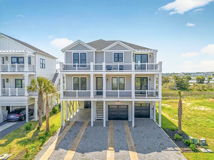 5bd 5ba Luxury Home With Elevator, Community Pool - Holden Beach, NC
