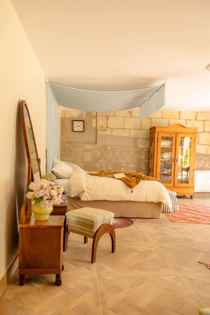 Chez Henri - Chambre Double De Plain Pied - Gennes