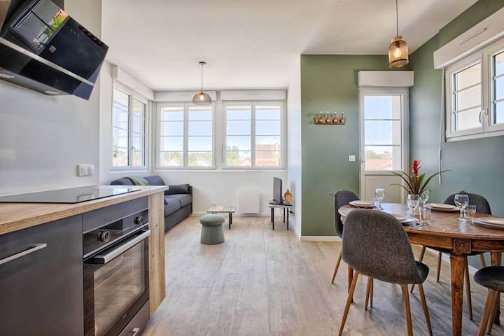 Apt Avec 2 Balcons, à Deux Pas De La Plage De Merv - Ouistreham