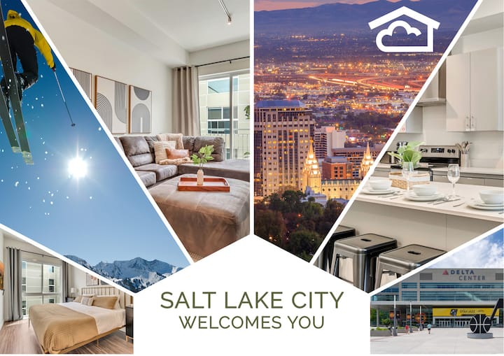 Beautiful 2 Bedroom Free Parking W King Beds - Hogle Zoo, Salt Lake City