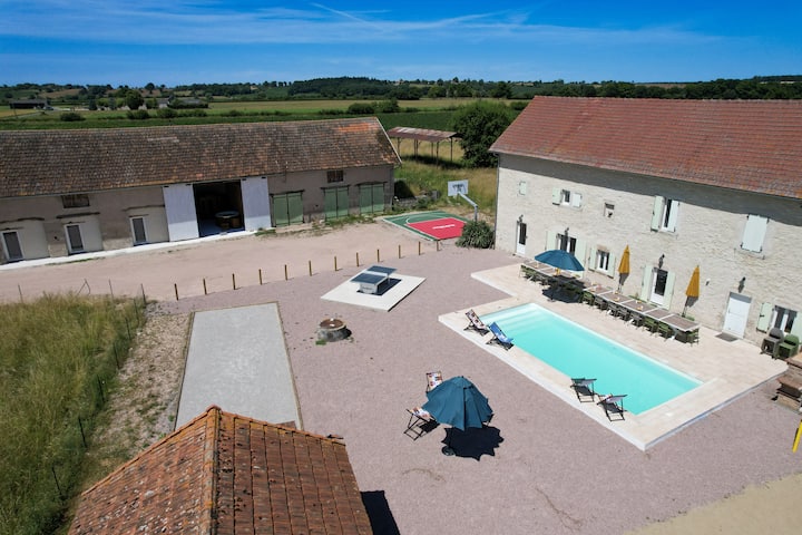 Sovilla Domaine De Vaux - Piscine - Sauna - 45p. - Allier