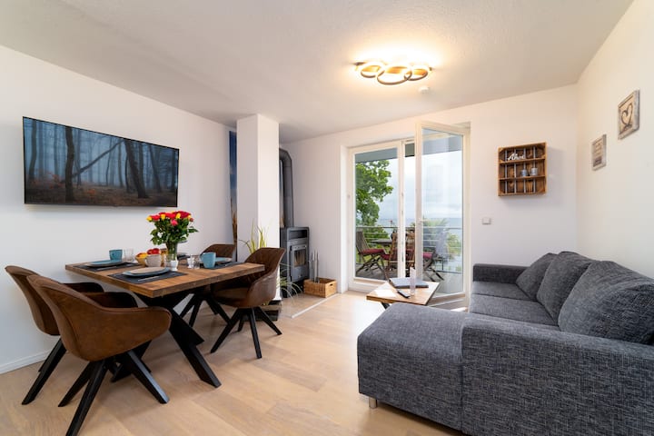 Fewo Sonnenschein - Fireplace, Sauna, Sea View - Sassnitz