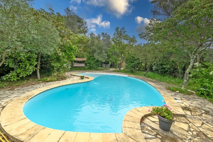 Garrigue De Nîmes - Climatisé Avec Piscine Privé - Nîmes