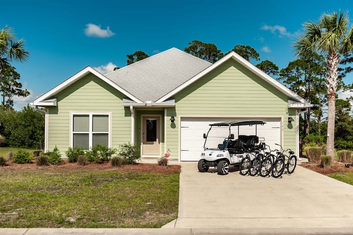 Golf Cart Included-close To Beach-dog Friendly-ps5 - Port St. Joe, FL