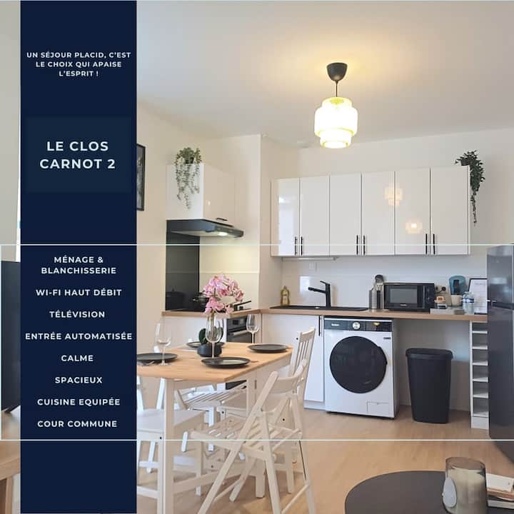 Le Clos Carnot 2 - Proche Des Commodités - Gare d'Amiens