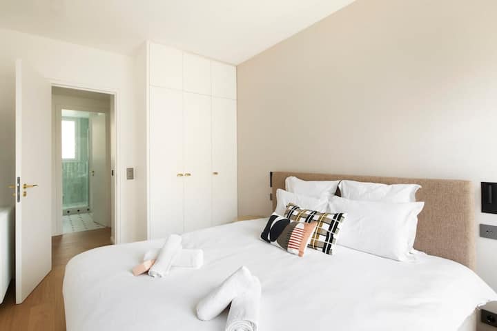 Bright Chic Apartment Near Porte Maillot - 4p - Nanterre