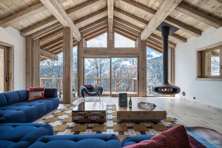 Chalet Pour 12 Personnes Proche De Saint Martin De - France
