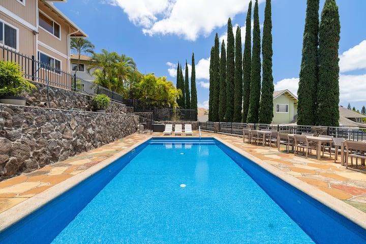 Lux Makakilo Hale W/ Private Pool & Ocean Views - Hawaii