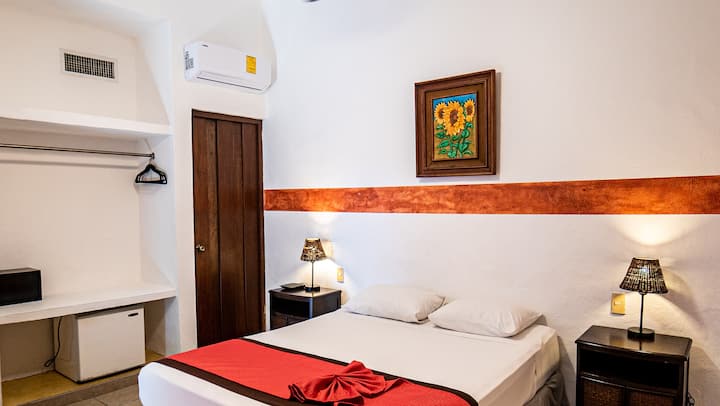 Spacious Room With Two Double Beds, Outdoor Pool - Playa del Carmen