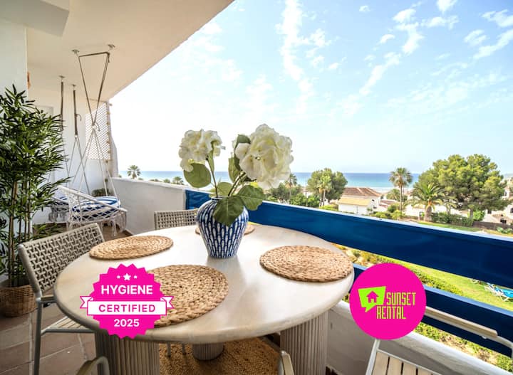 Sea View Modern Apartment With 4 Pools And Terrace - Manilva