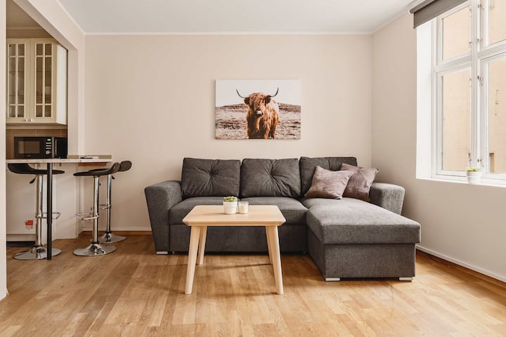 Bergen House I Charming Street L 24/7 Check-in - Bergen, Norwegen