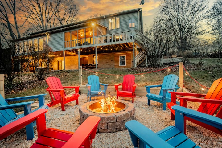 Mystic 8br-speakeasy,hot Tub,sauna,theater, Gamerm - Massanutten, VA