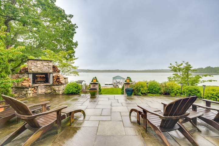 Luxe Family Home On Orange Lake W/ Private Dock! - Washingtonville, NY