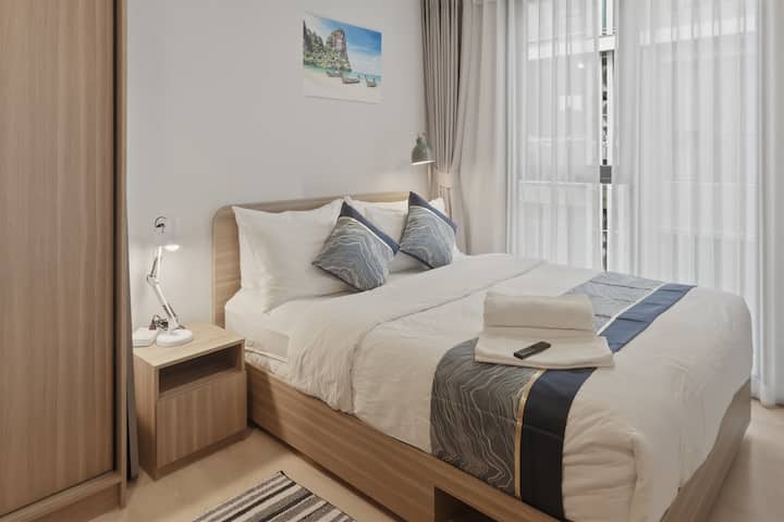 Modern 1br • Pool • Gym • Central Festival - Phuket