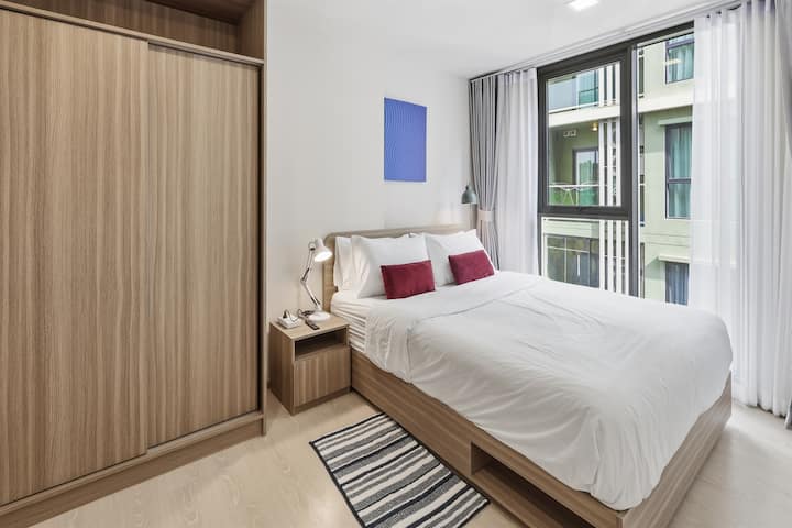 Modern 1br • Pool • Central Festival - Phuket