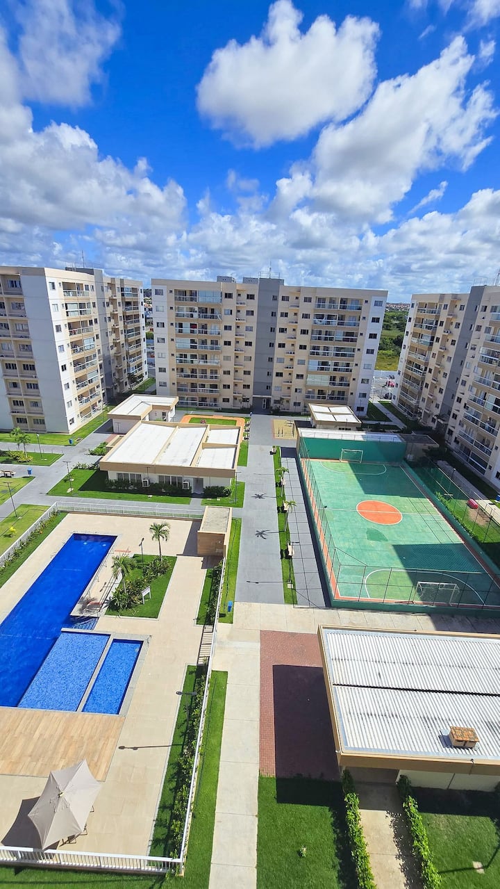 Resort Prox Aeroporto C/ Ar, Piscina E 2 Quartos - Aracaju