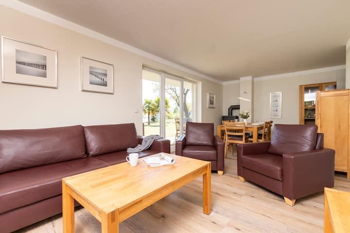 Fewo Haubentaucher - Fireplace, Sauna, Sea View - Sassnitz