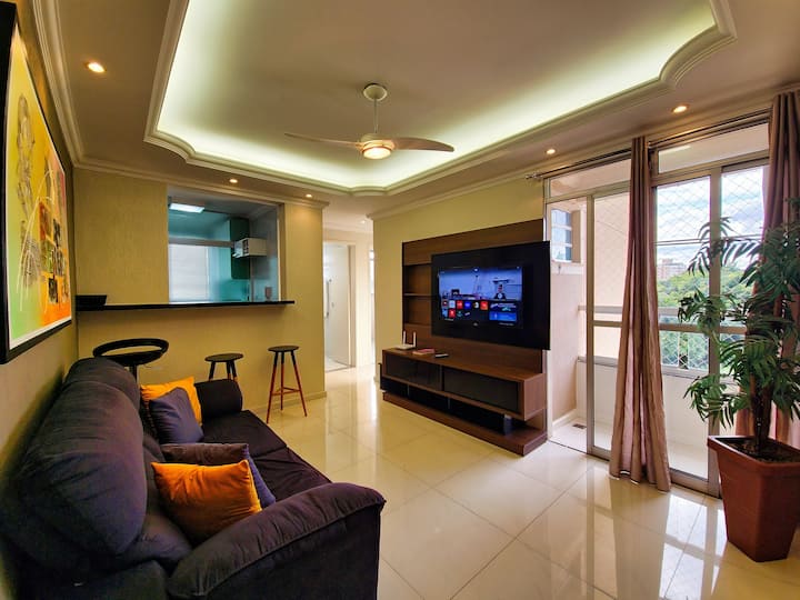 Apto Com Ar, Suíte E Garagem - Belo Horizonte