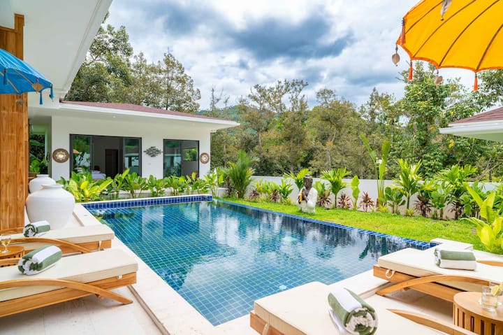 Boho Chic Villa Namaste 3br Private Pool + Garden - Ko Samui