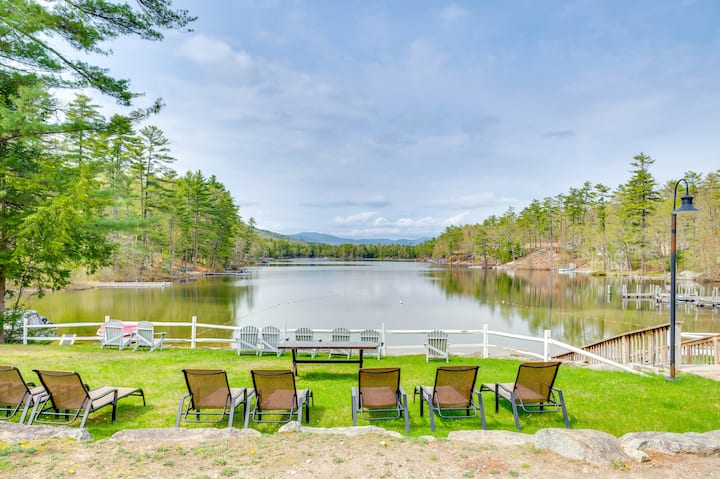 Lake Access & Outdoor Rec: New Hampshire Escape - Lake Winnipesaukee, NH