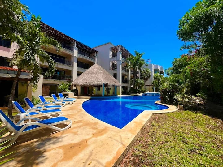 Resort-style In Puerto Aventuras, Jungle & Sea - Puerto Aventuras