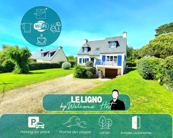 Le Ligno - Maison Néo-bretonne Mer Et Plages - Saint-Gildas-de-Rhuys