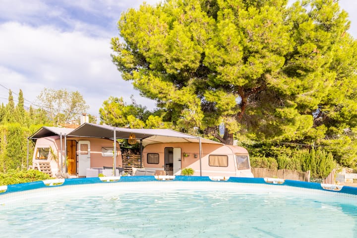 Caravana-glamping Casa Tortuga - Callosa d'en Sarrià