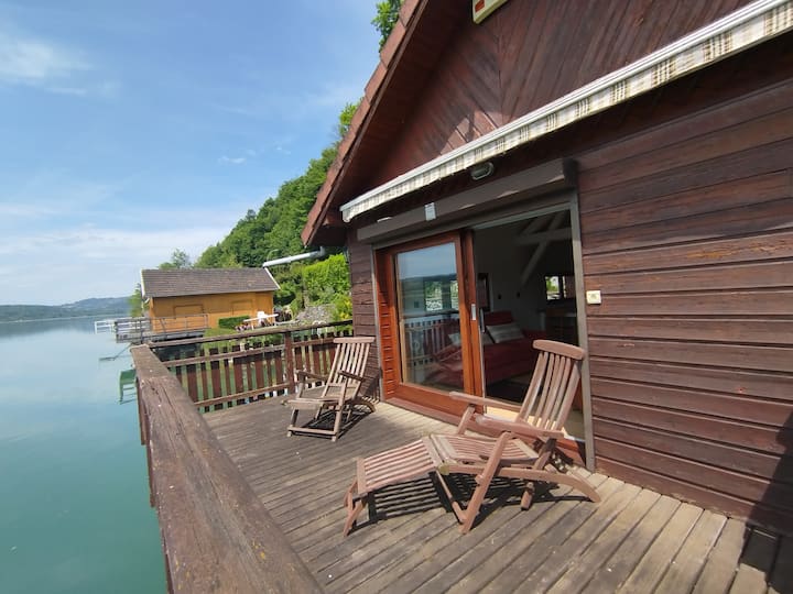 Rare Petit Chalet Sur Le Lac Barque à Rames Clim - Lac d'Aiguebelette