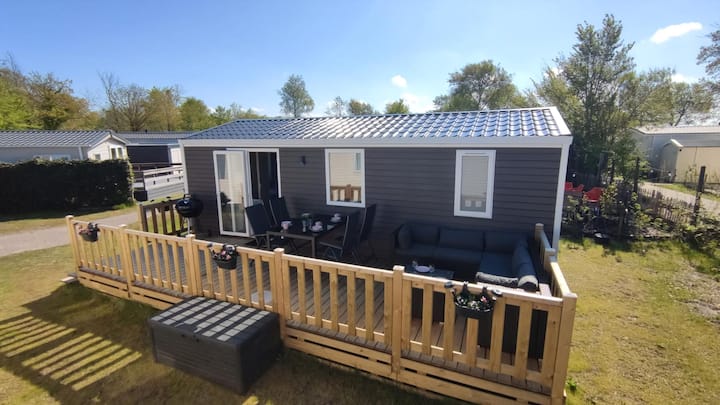 Mobilheim Herz Lauwersoog Chalet Pampusplaat 03 - Schiermonnikoog