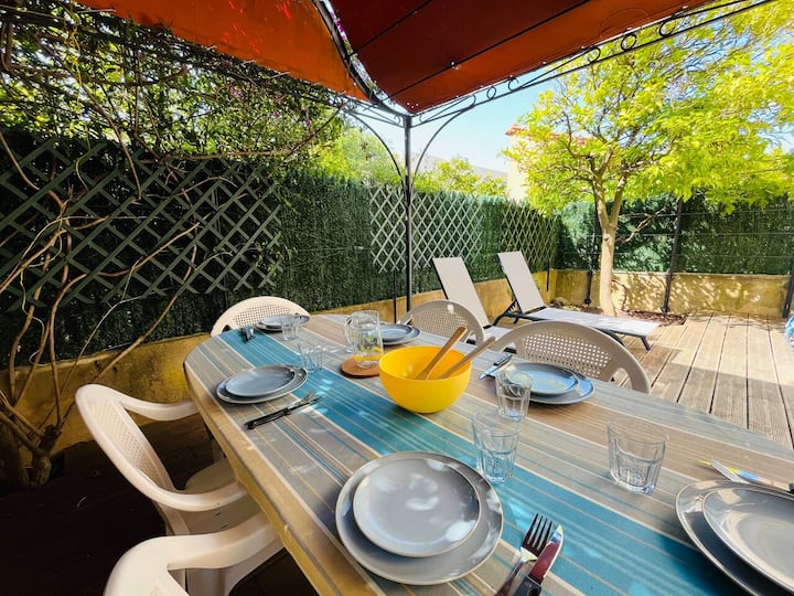 Rez-de-jardin Au Calme Absolu - Bandol